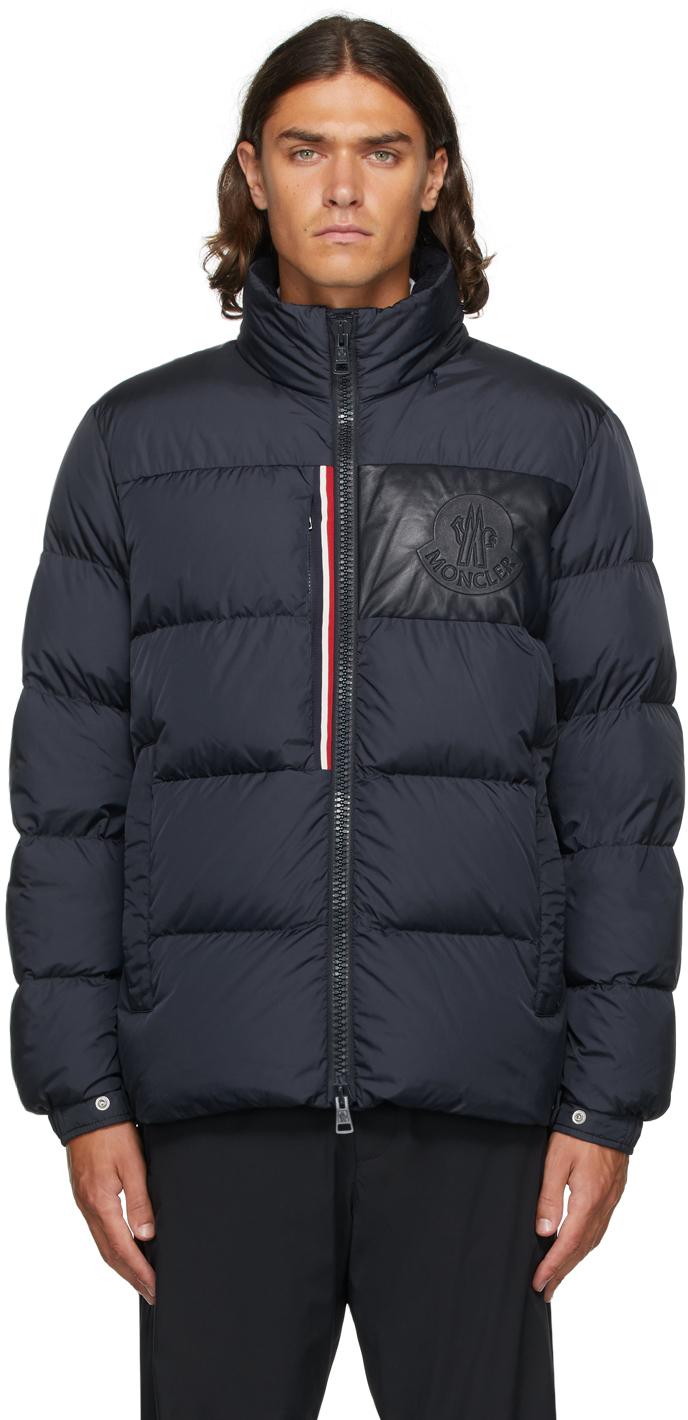 Moncler Navy Down Kounen Jacket Moncler