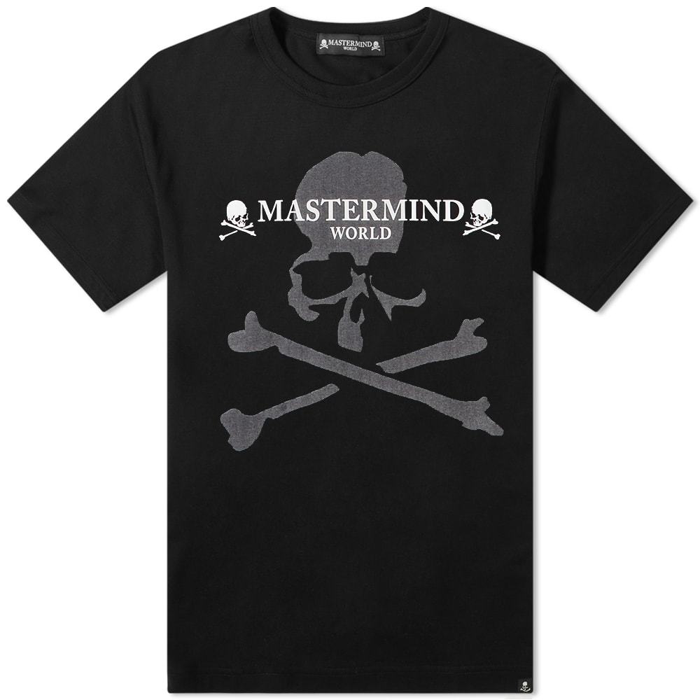MASTERMIND WORLD Reflective Skull Logo Tee MASTERMIND WORLD