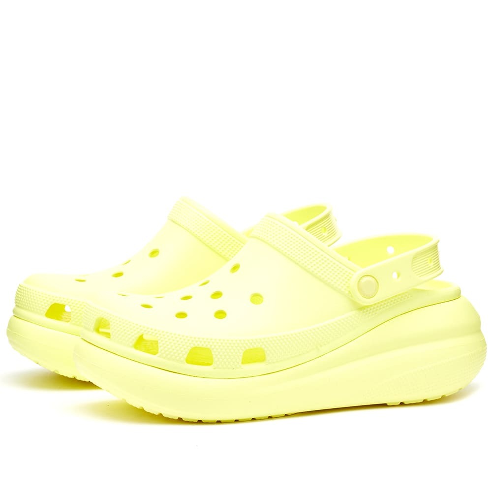 Crocs Women's Classic Crush Clog in Sulphur Crocs