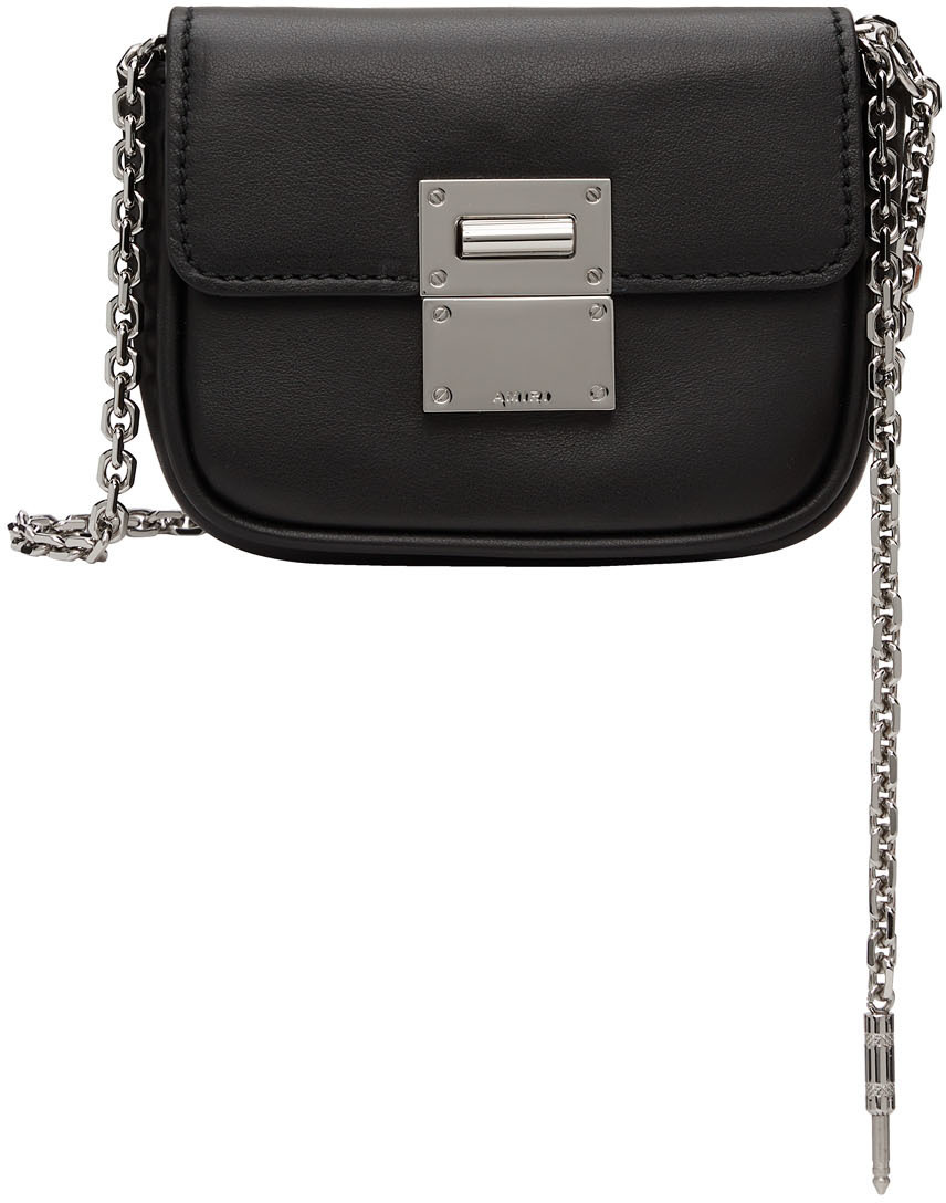 AMIRI Black Nappa Mini Jax Bag Amiri