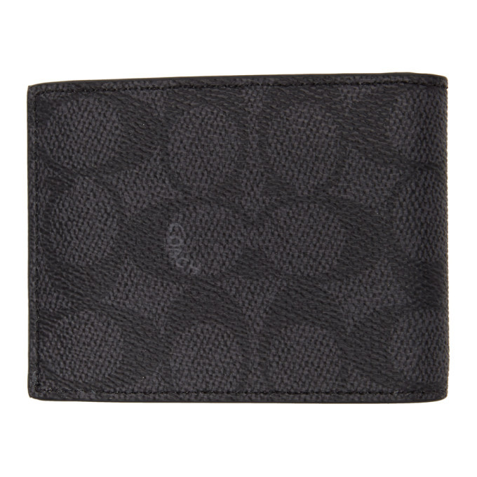 Coach 1941 Grey Slim Signature Wallet Coach 1941