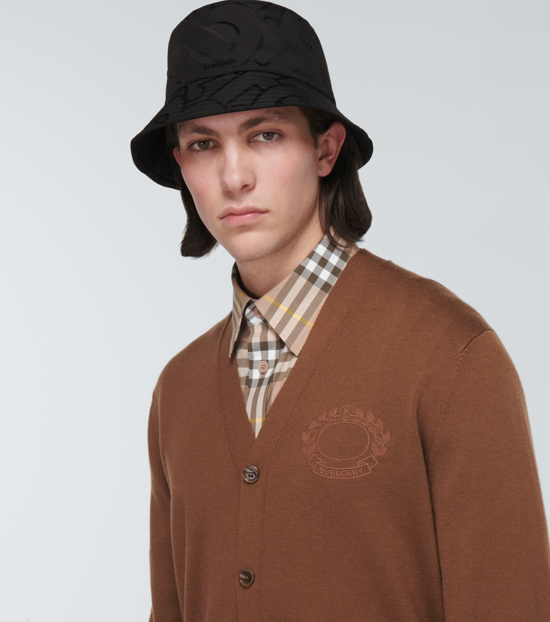 Burberry - TB Monogram bucket hat Burberry