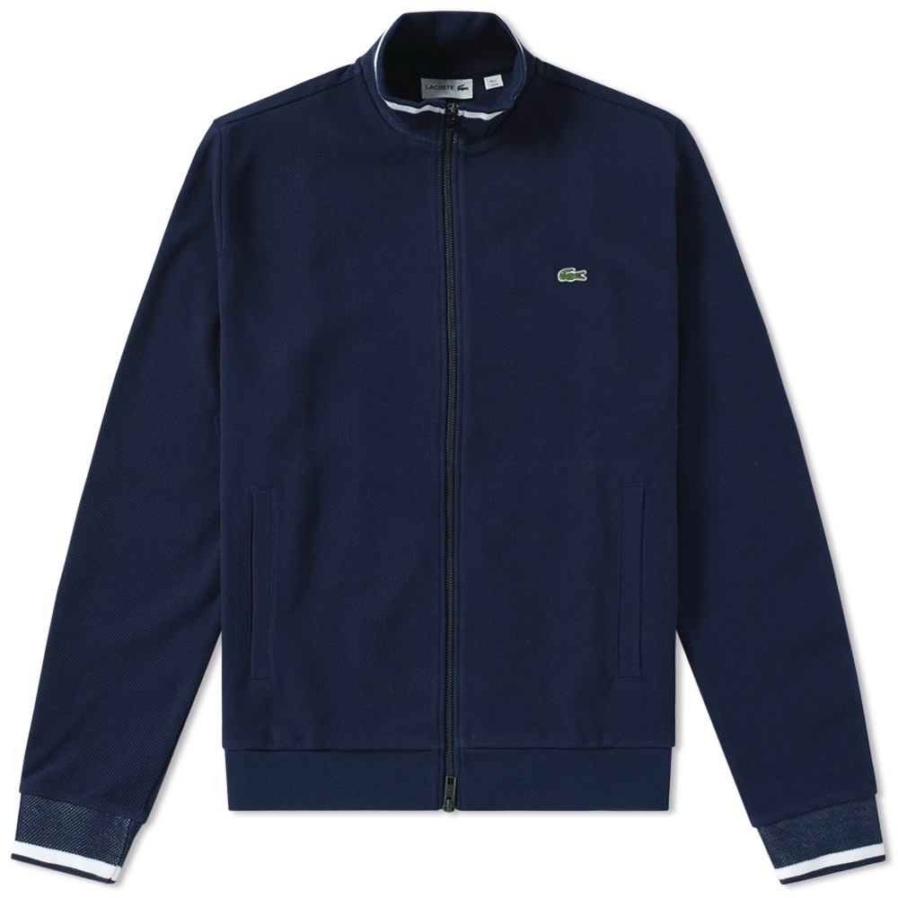 Lacoste Pique Zip Through Jacket Lacoste