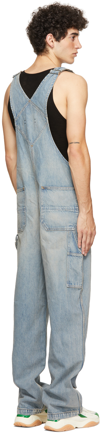 AMIRI Indigo Denim Overalls Amiri