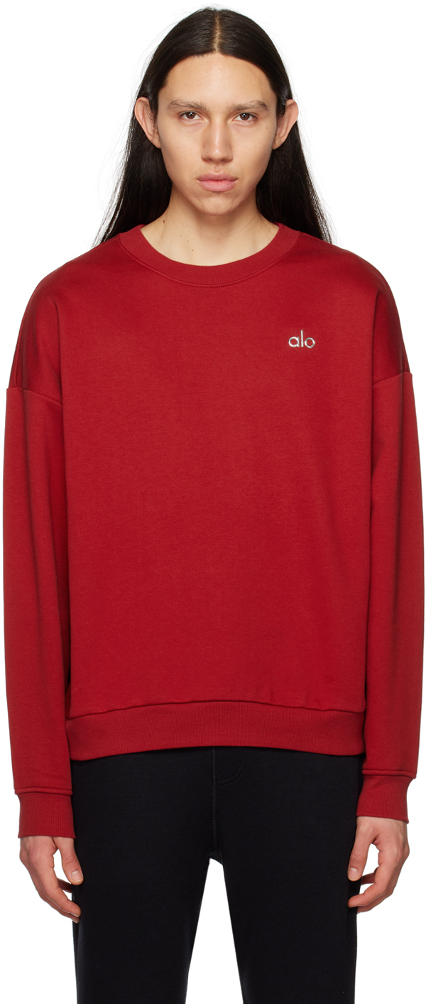 Alo Red Accolade Sweatshirt Aloye