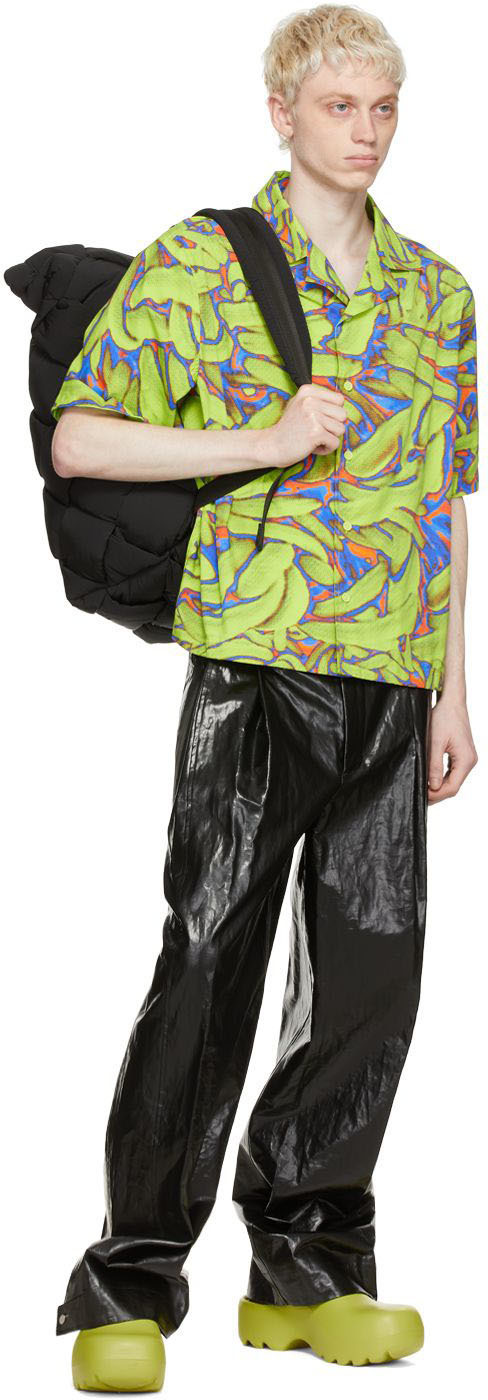 Bottega Veneta Black Cassette Backpack Bottega Veneta