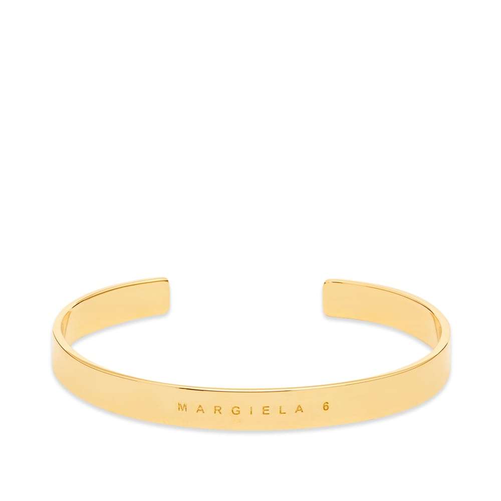 MM6 Logo Cuff Bangle MM6 Maison Margiela