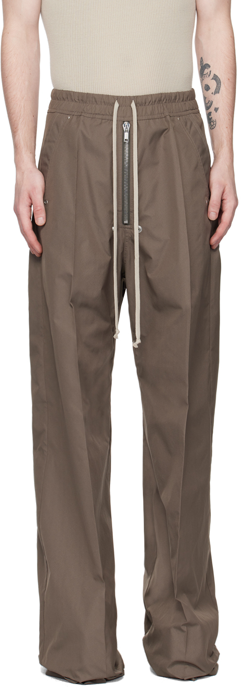 Rick Owens Gray Bela Trousers Rick Owens