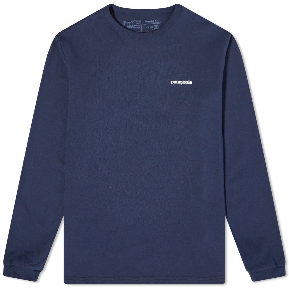 Patagonia Long Sleeve P6 Logo Responsibili Tee Patagonia