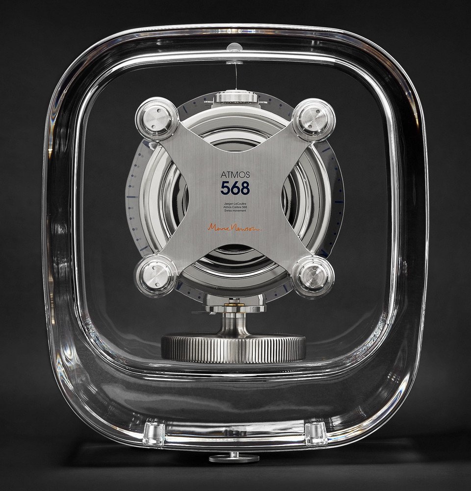 Jaeger-LeCoultre - Marc Newson Atmos 568 Clock - Men - Silver Jaeger ...