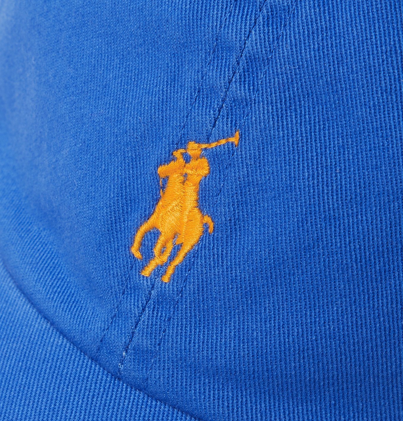 POLO RALPH LAUREN - Logo-Embroidered Cotton-Twill Baseball Cap - Blue ...