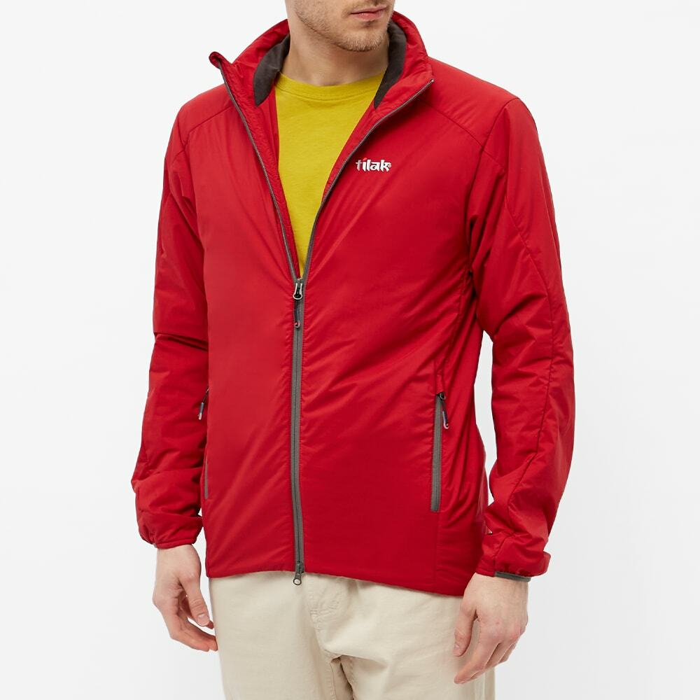 Tilak Men's Verso Jacket in Chilli Red Tilak