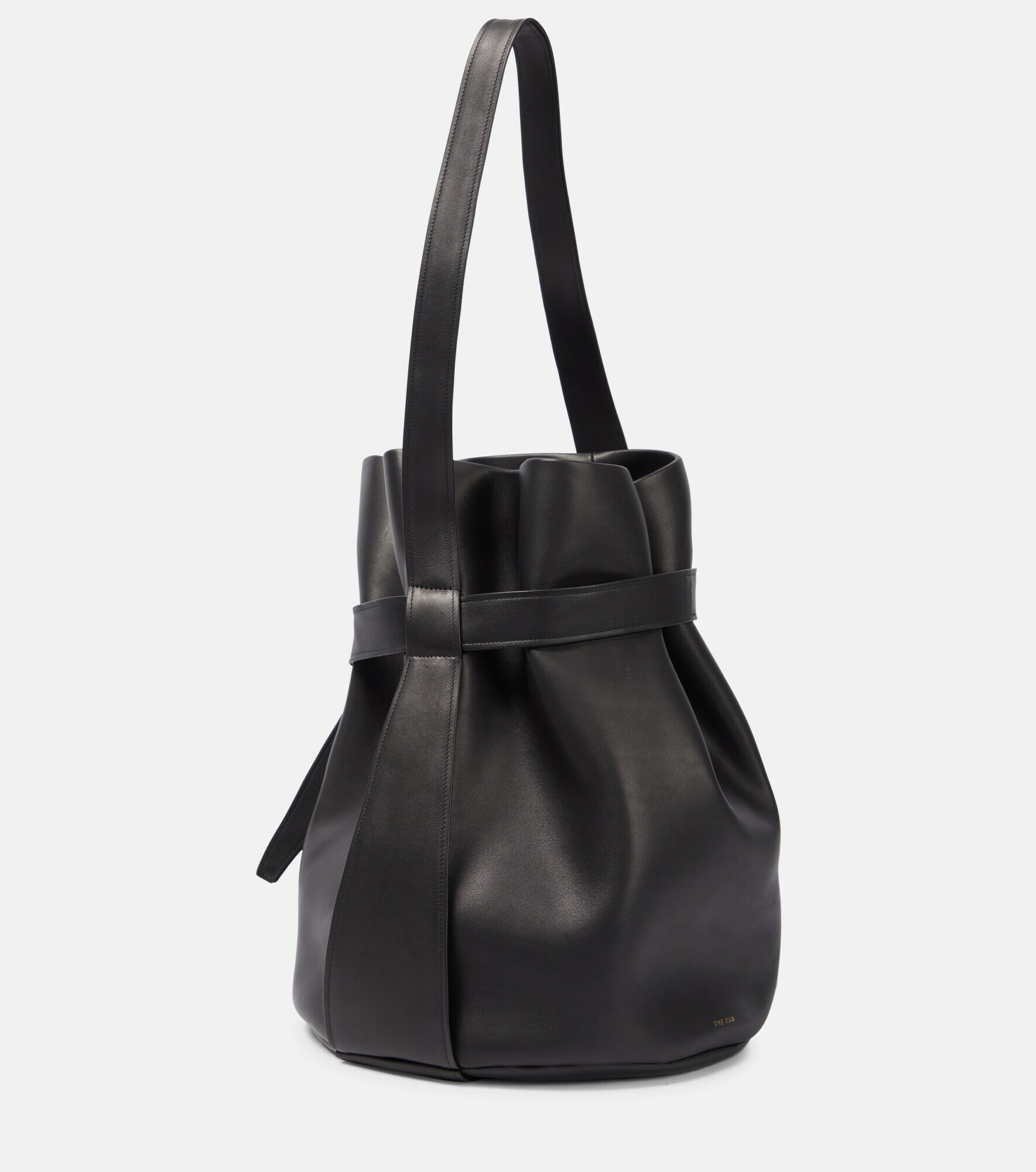 The Row - Leo Large leather bucket bag The Row