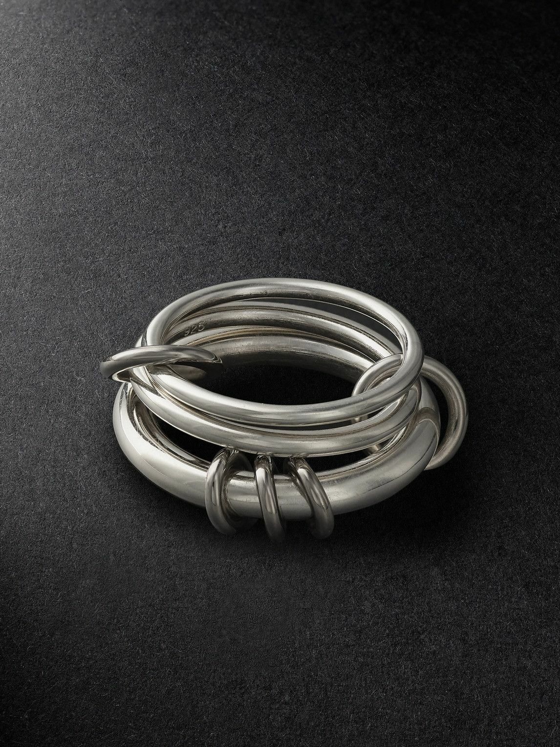 Spinelli Kilcollin - Orion Silver and Blackened Gold Ring - Silver ...