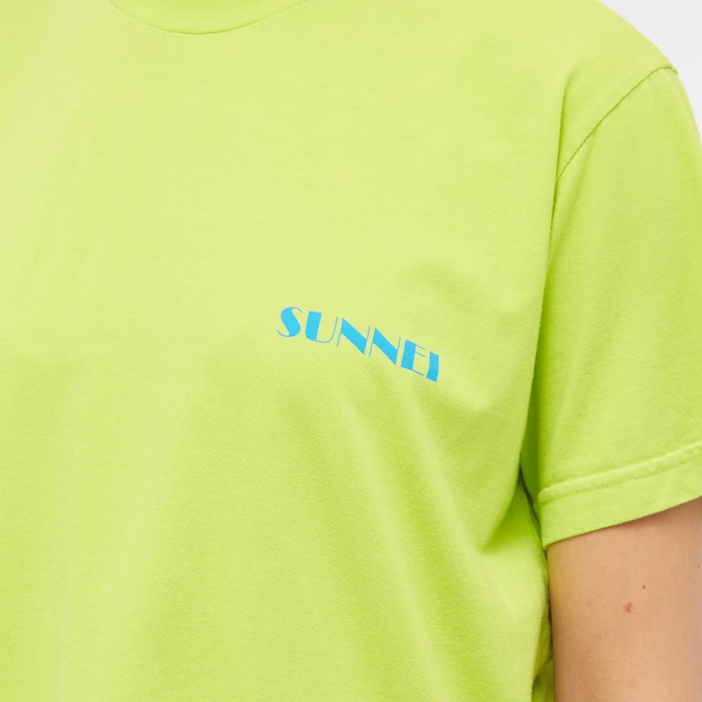 Sunnei Women's Classic Logo T-Shirt in Light Green Sunnei