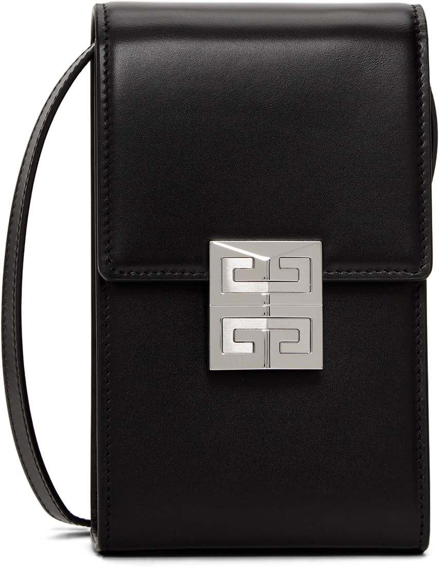 Givenchy Black Mini 4G Vertical Shoulder Bag Givenchy