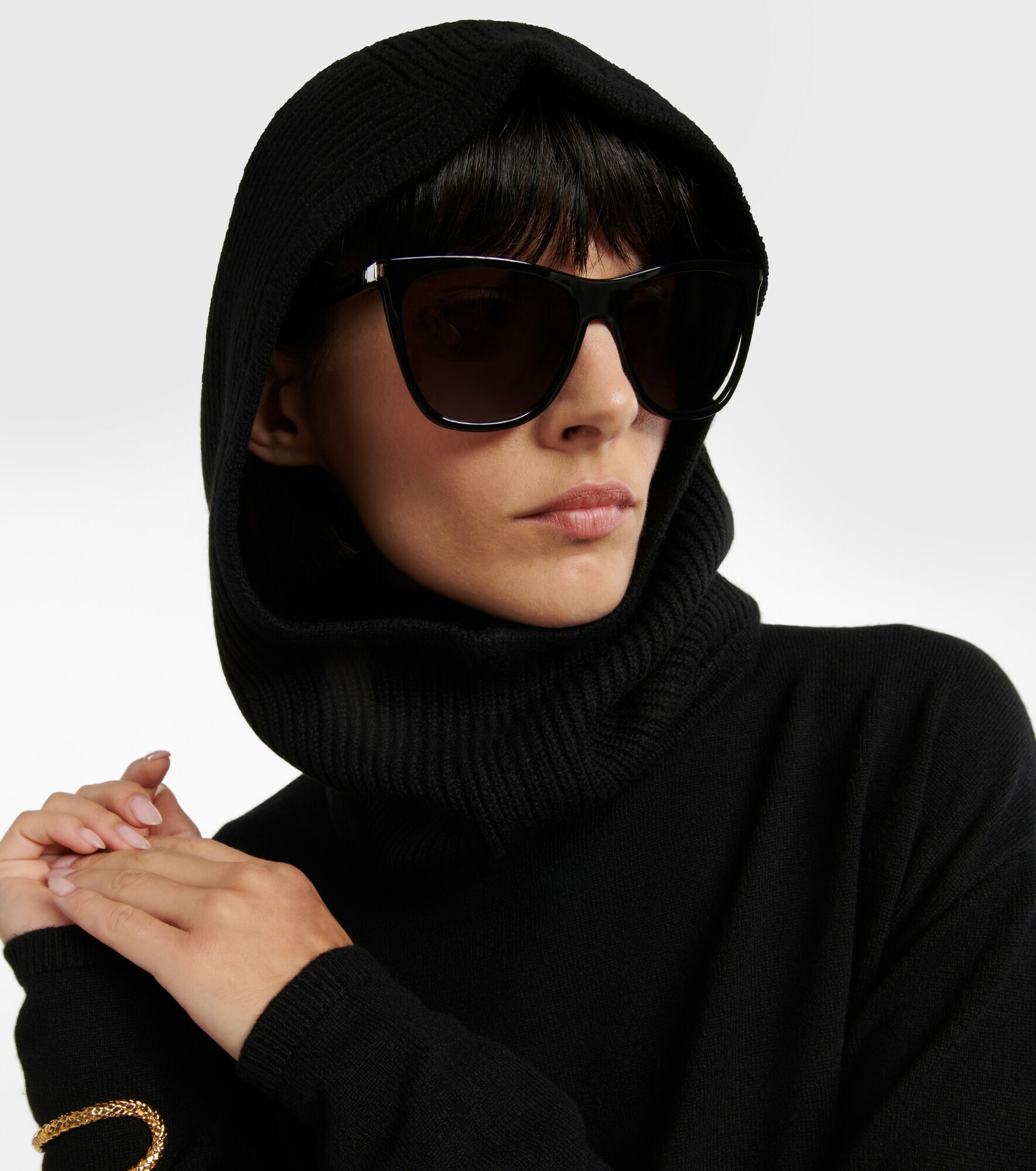 Saint Laurent - Cashmere hood Saint Laurent