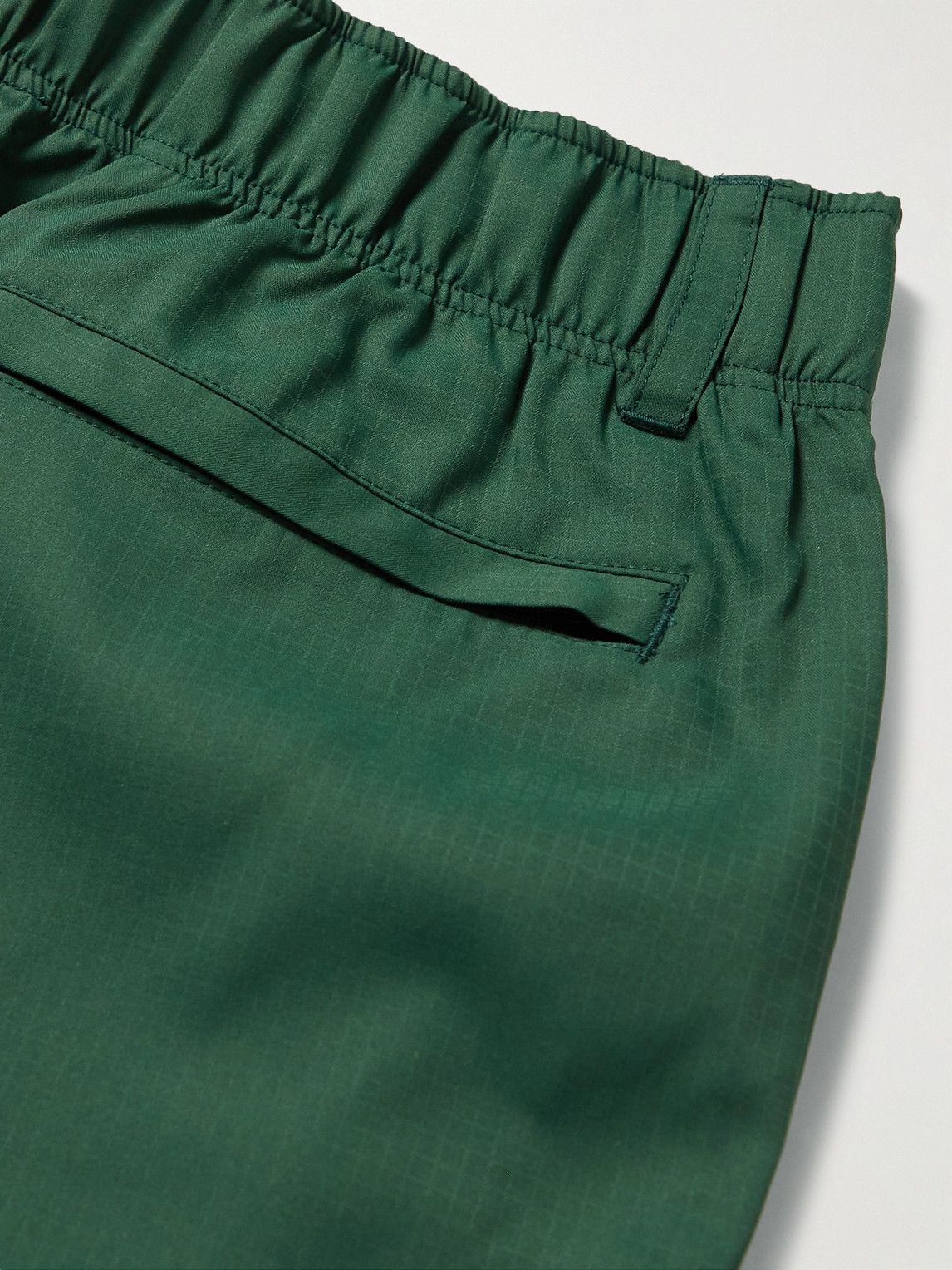 Malbon Golf - Bon Sport Piped Ripstop Golf Shorts - Green Malbon Golf