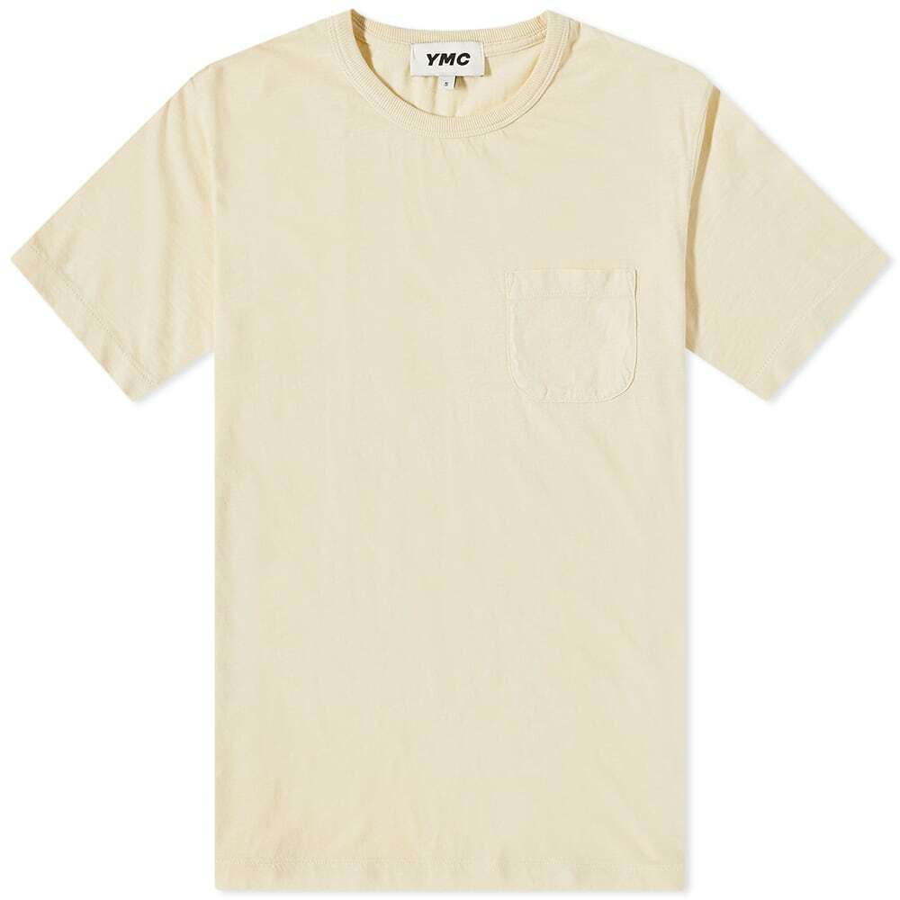 YMC Men's Wild Ones T-Shirt in Ecru YMC