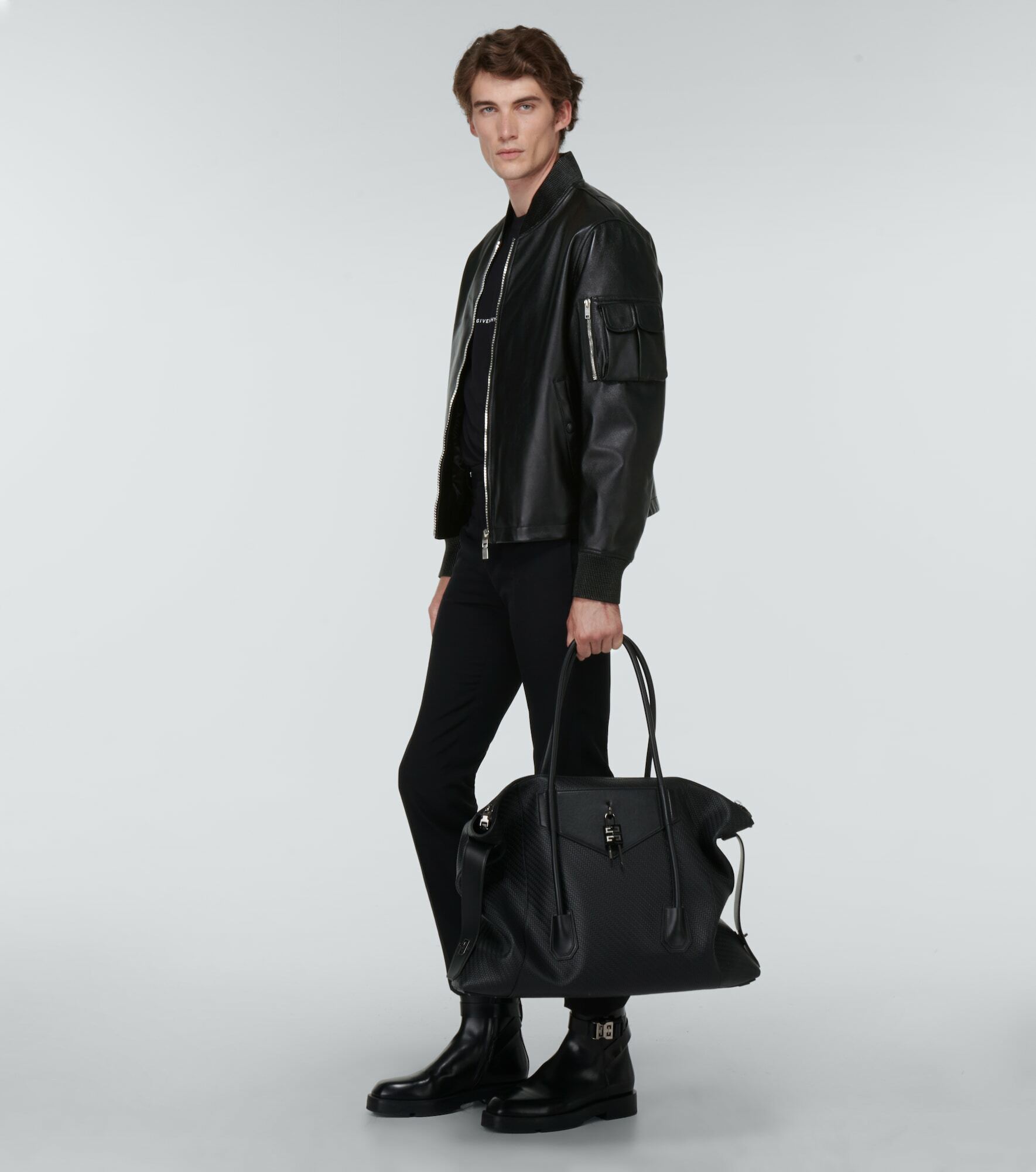 Givenchy - Leather bomber jacket Givenchy