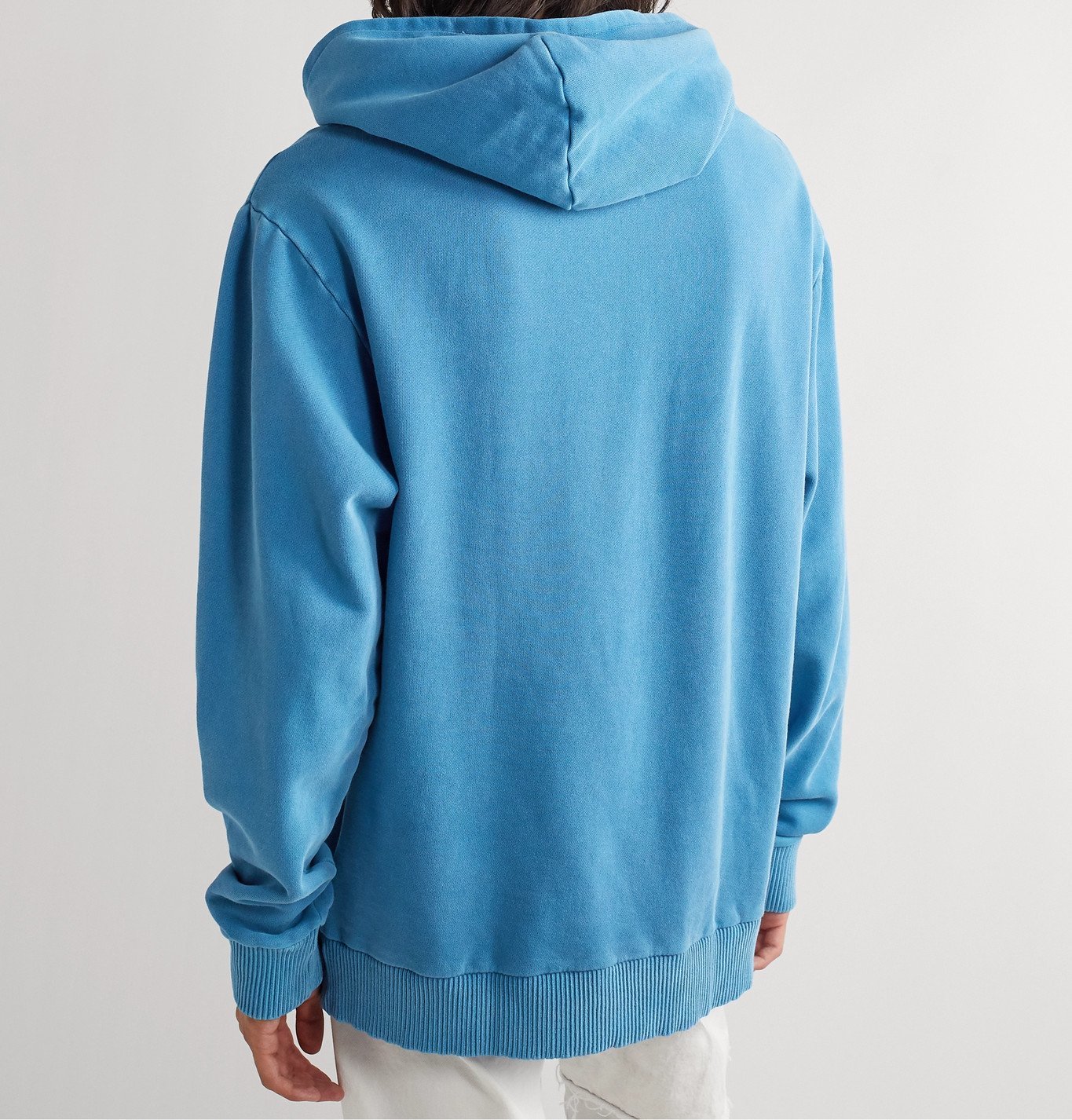 Pasadena Leisure Club - Printed Pigment-Dyed Fleece-Back Cotton-Jersey ...