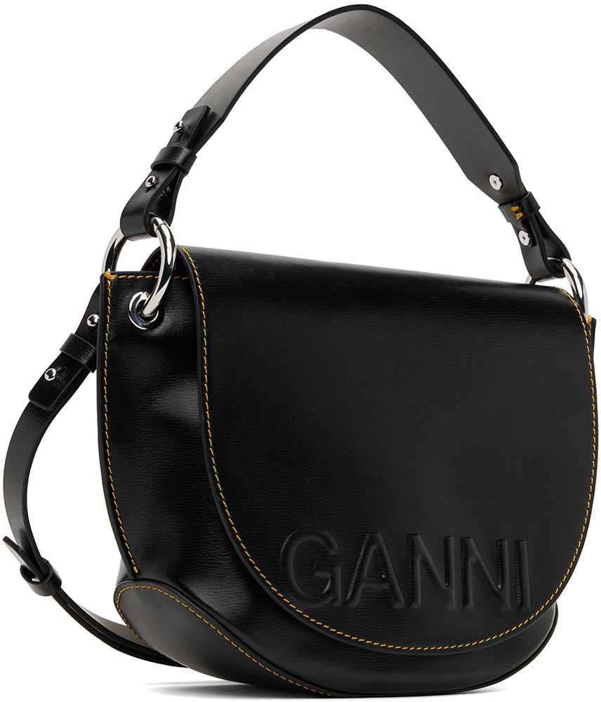 GANNI Black Banner Bag GANNI