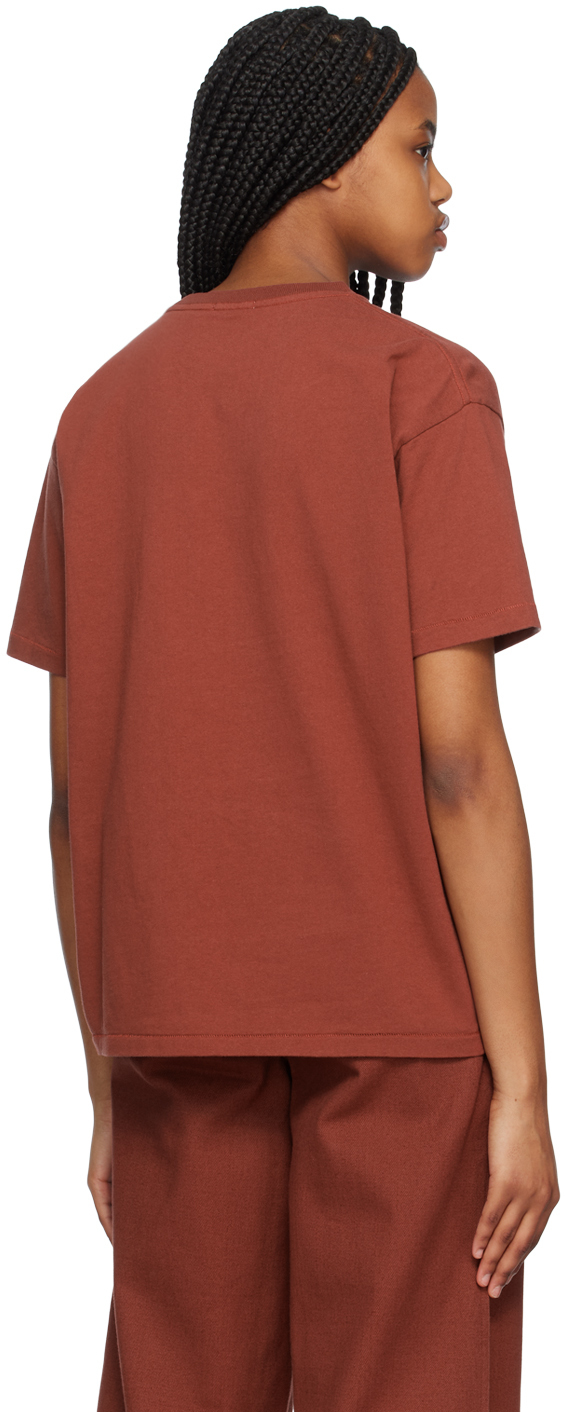 Bode Red Pocket T-Shirt Bode