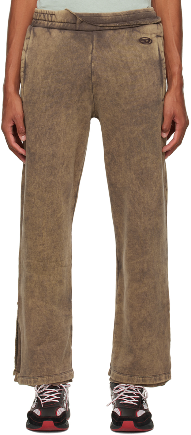 Diesel Brown Toppal Lounge Pants Diesel