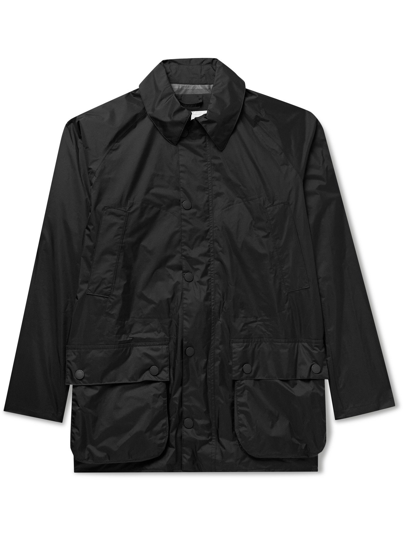 BARBOUR WHITE LABEL - Bedale Slim-Fit Barbourtech Shell Jacket - Black ...