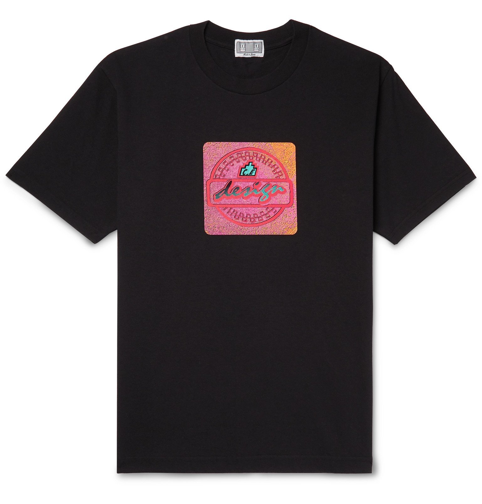 Cav Empt - Logo-Print Cotton-Jersey T-Shirt - Black Cav Empt