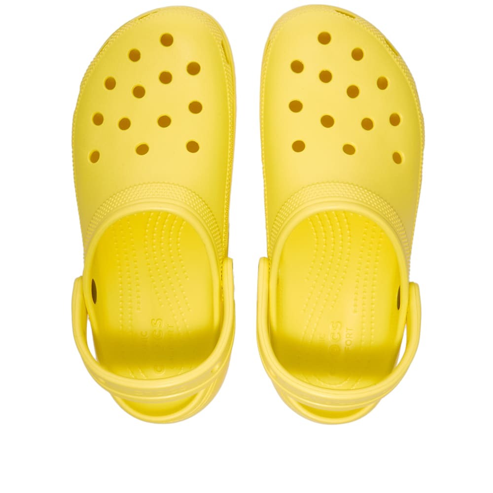 Crocs Women's Classic Platform Clog W in Banana Crocs