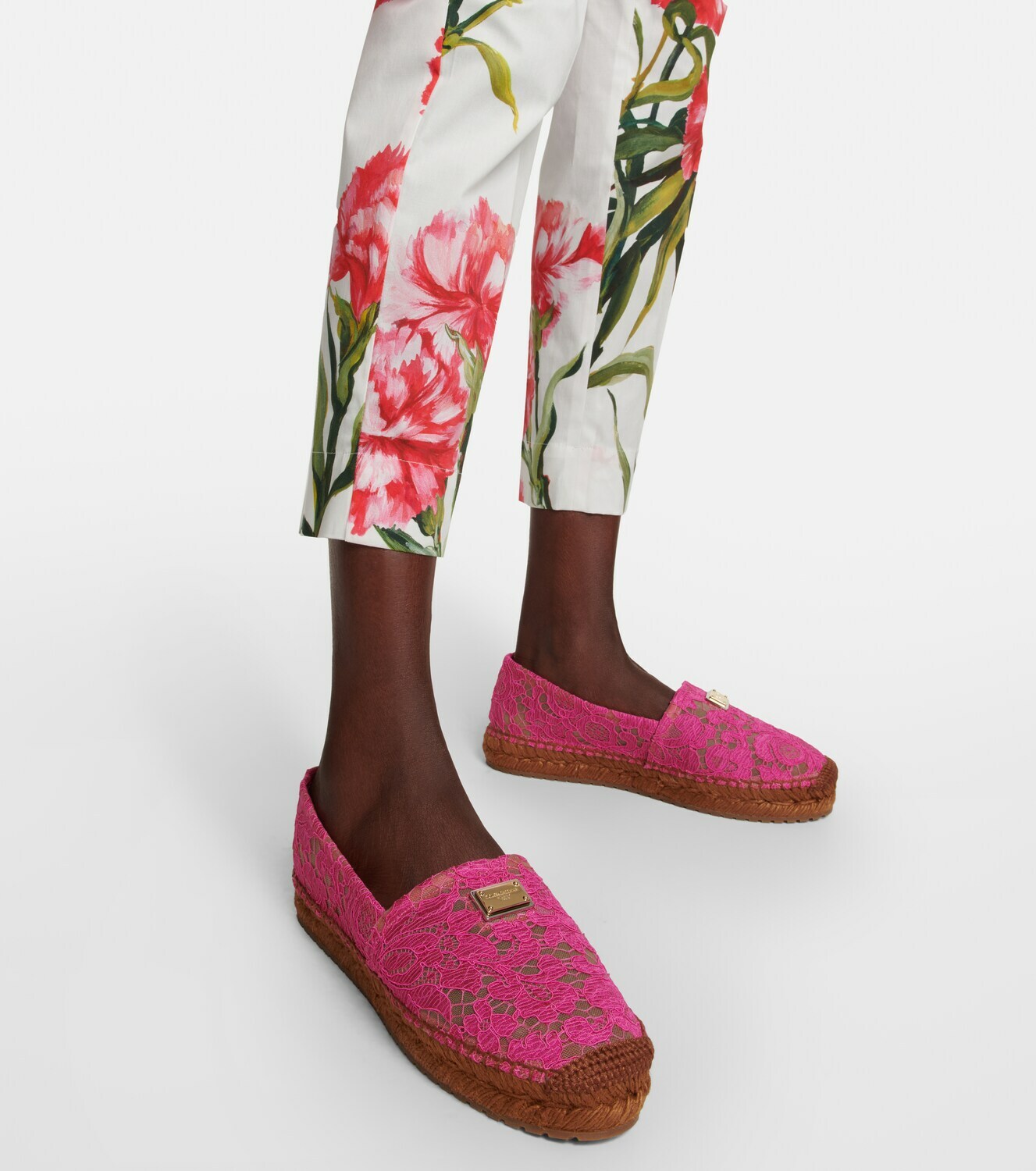Dolce&Gabbana - Lace espadrilles Dolce & Gabbana