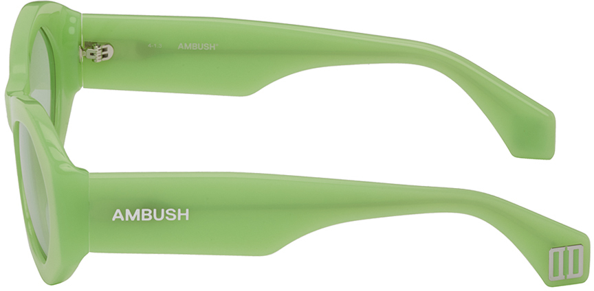 AMBUSH Green Pryzma Sunglasses Ambush