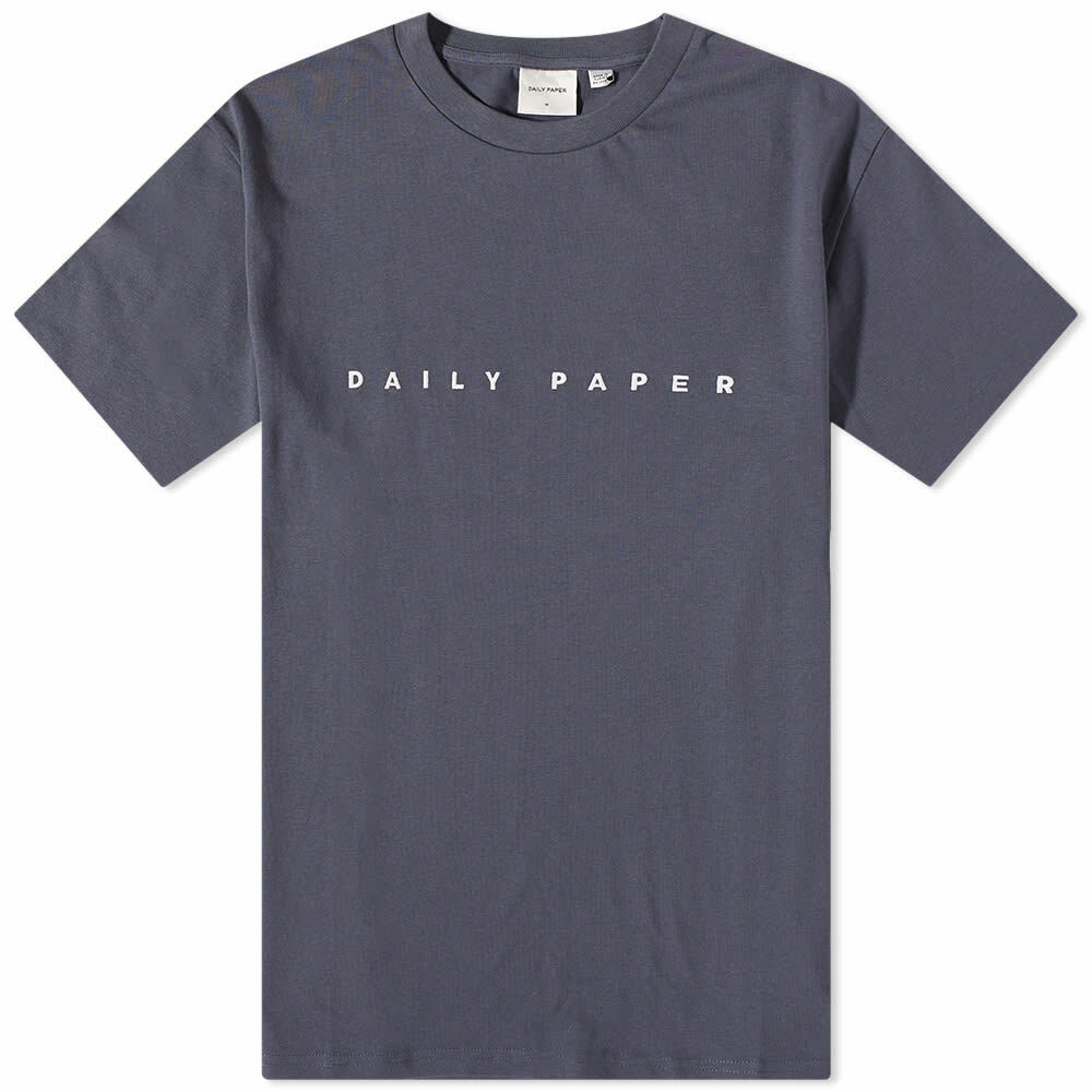 Daily Paper Men's Alias Logo T-Shirt in Odyssey Grey Daily Paper
