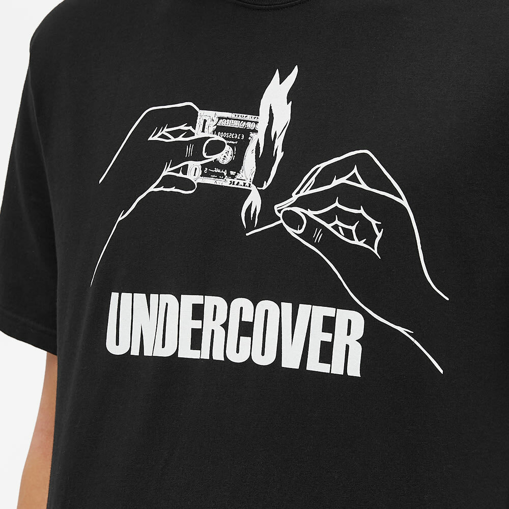 Undercover Men's Logo Landscape T-Shirt in Black Undercover