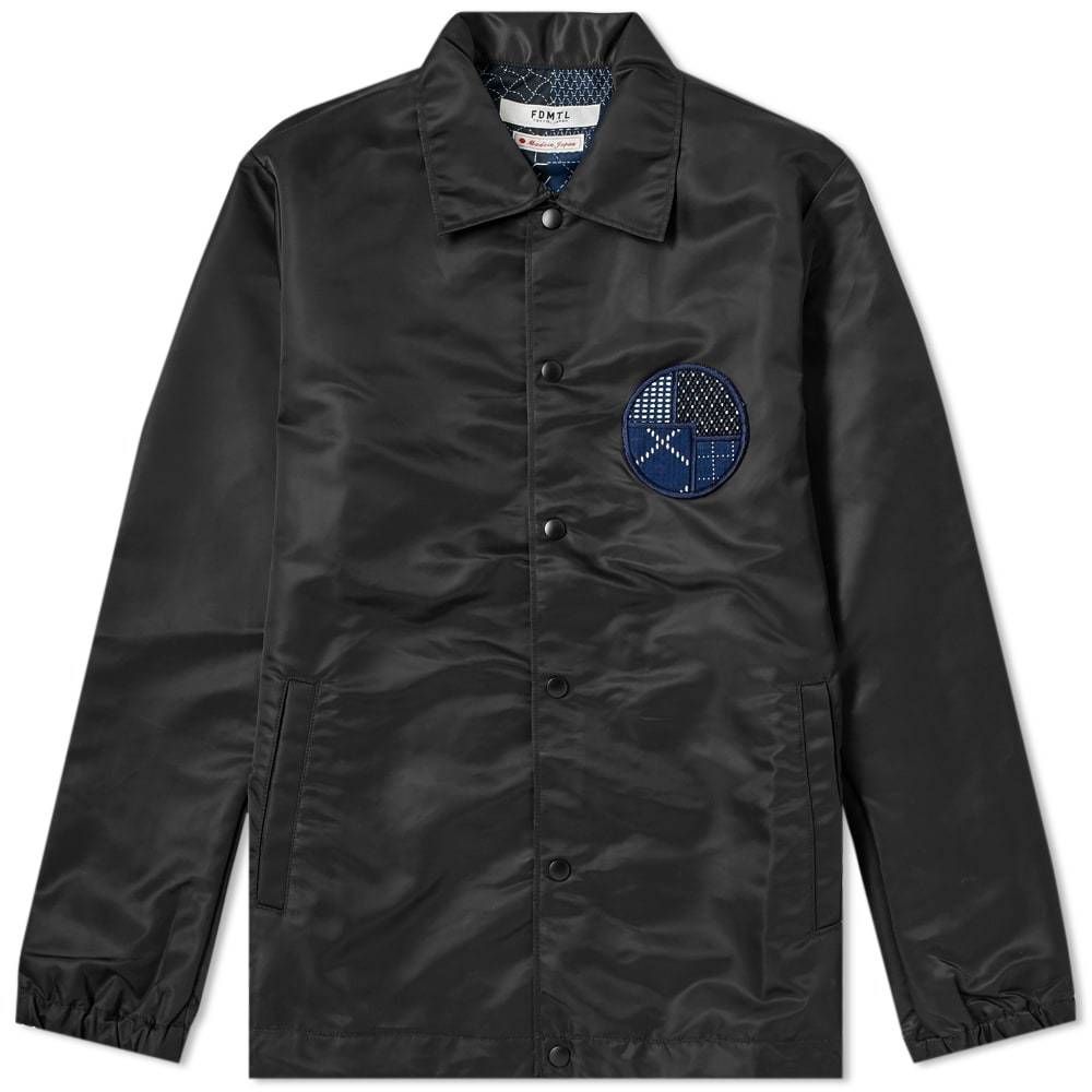 FDMTL Coach Jacket Black FDMTL