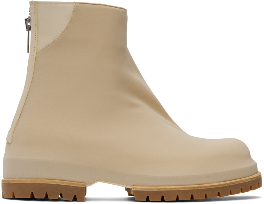 424 Beige Marathon Boots 424