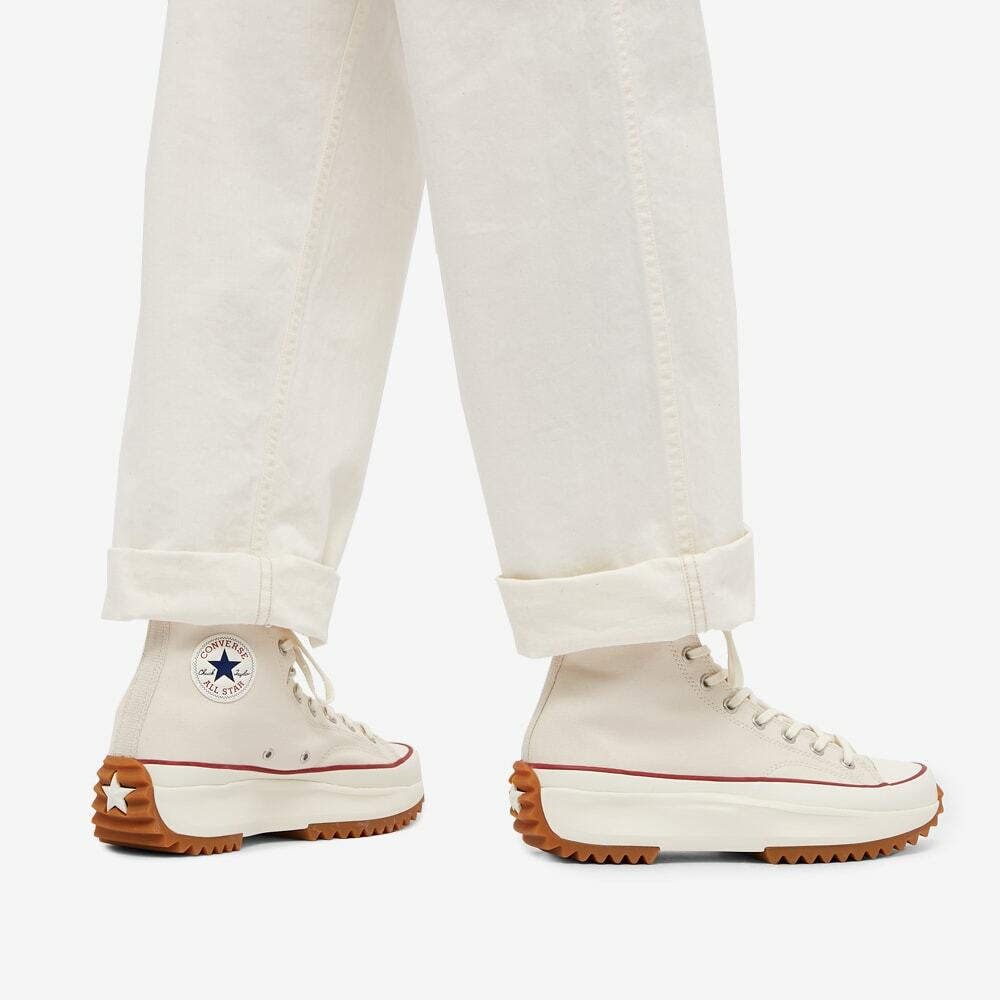 Converse Run Star Hi-Topke Hi-Top Sneakers in Parchment/Egret/Honey ...