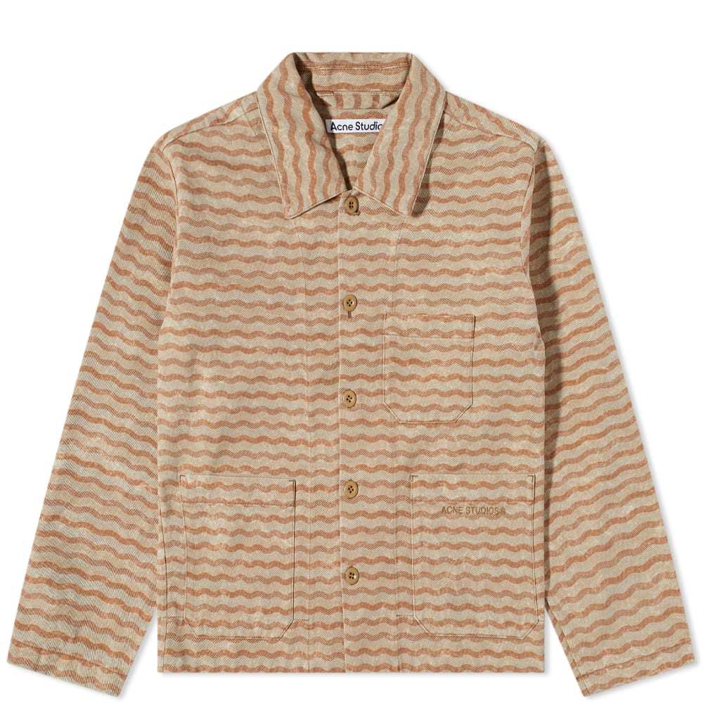 Acne Studios Okey Printed Work Jacket Acne Studios
