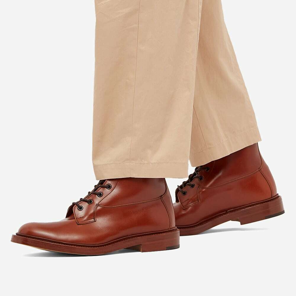 Tricker's Men's Burford Derby Boot in Marron Antique Tricker's