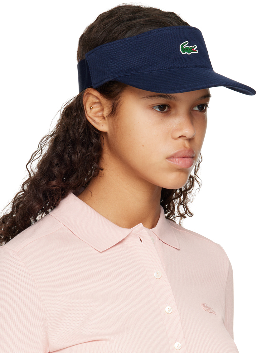 Lacoste Navy Logo Visor Lacoste