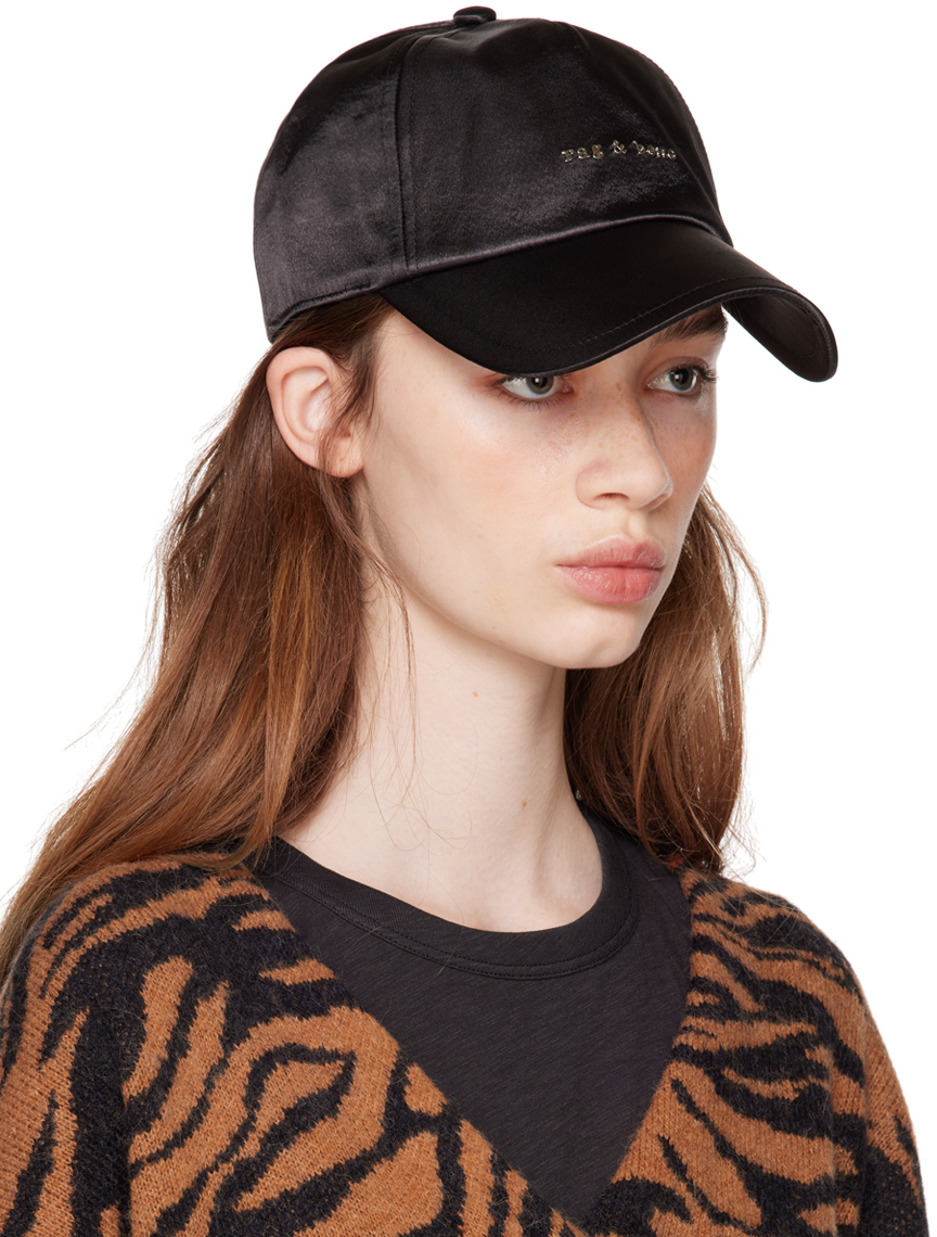 rag & bone Black Avery Cap Rag and Bone