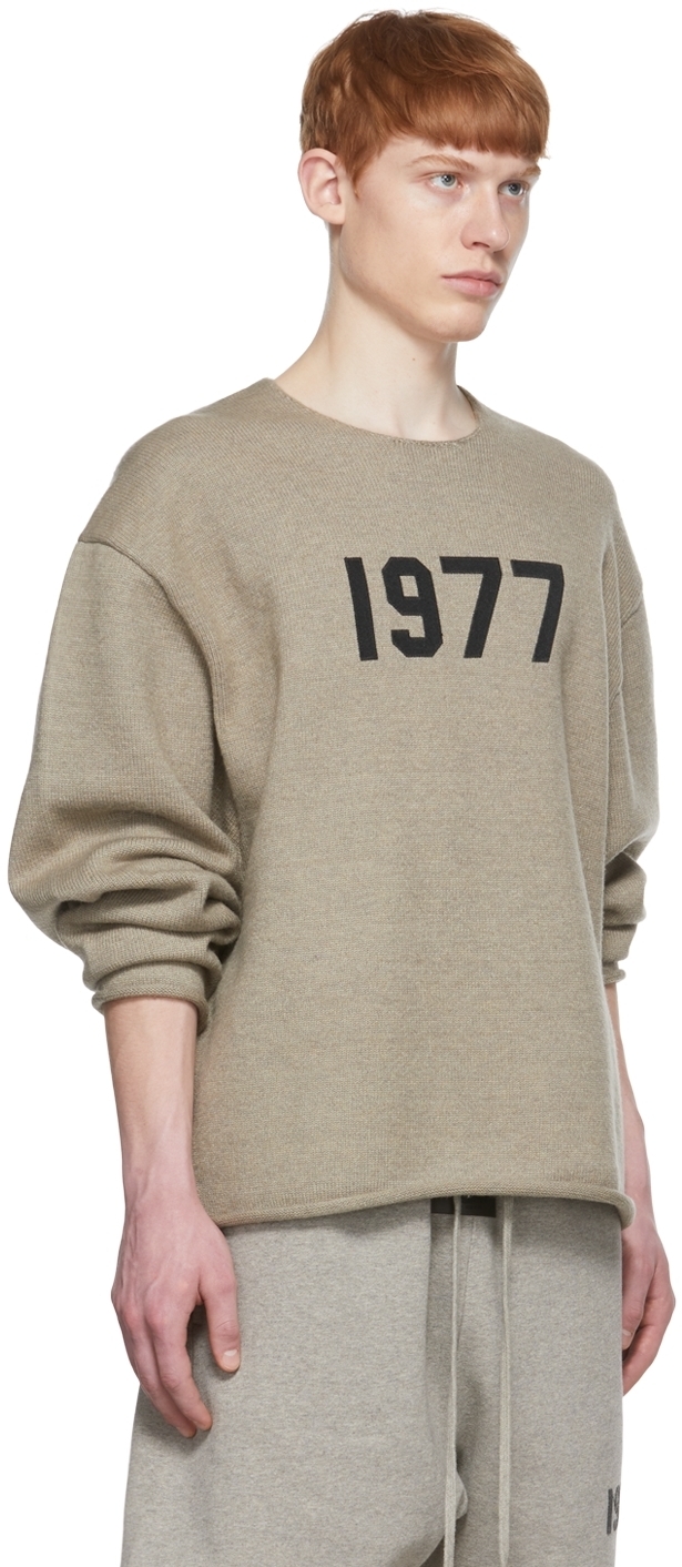 Essentials Gray Polyester Sweatshirt Essentials