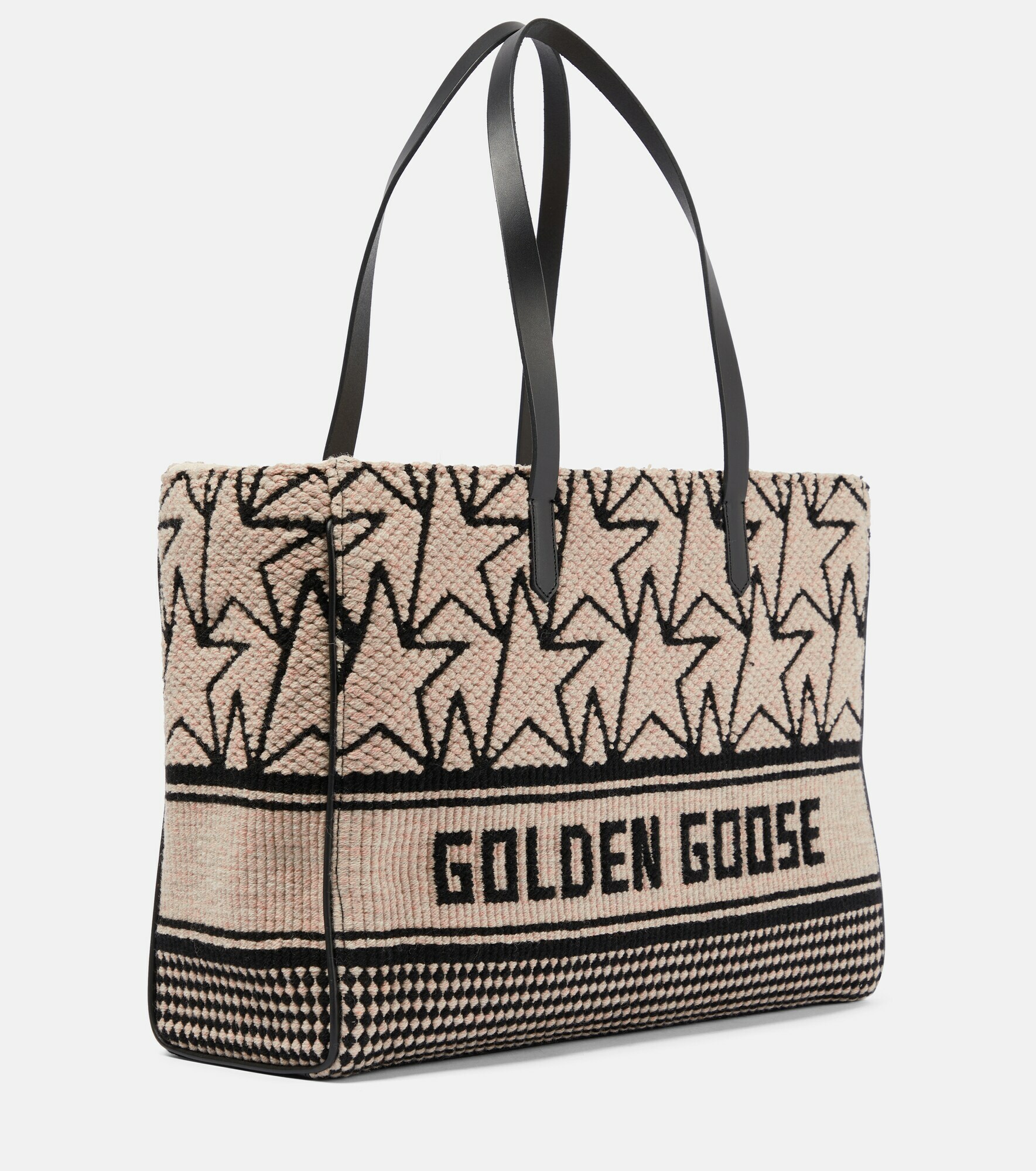 Golden Goose - California Large jacquard tote bag Golden Goose Deluxe Brand