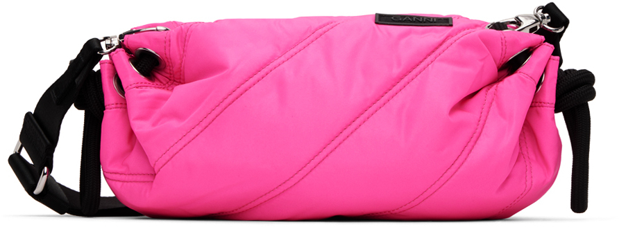 GANNI Pink Quilted Bag GANNI