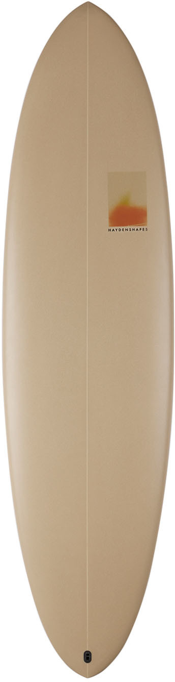 Haydenshapes SSENSE Exclusive Beige Mid Length PU Glider Surfboard ...