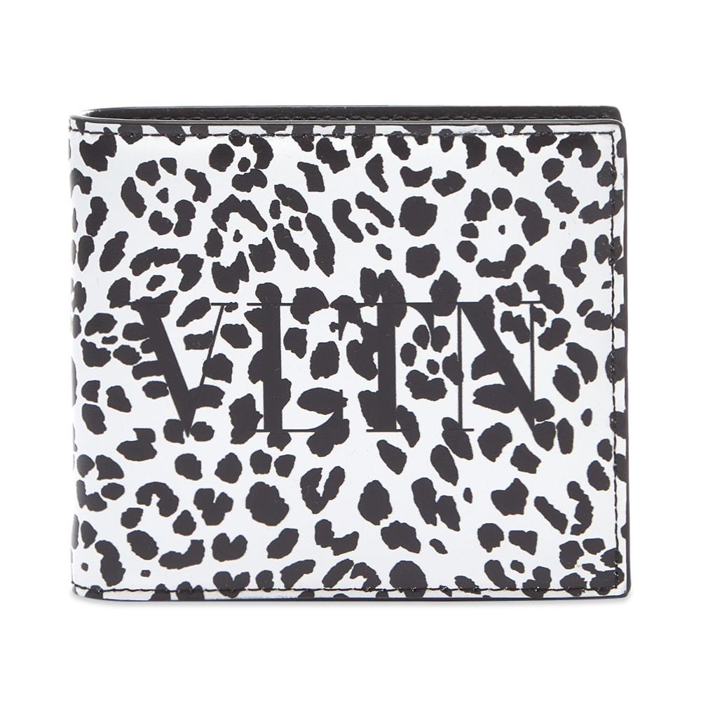 Valentino Animal Print Billfold Wallet Valentino
