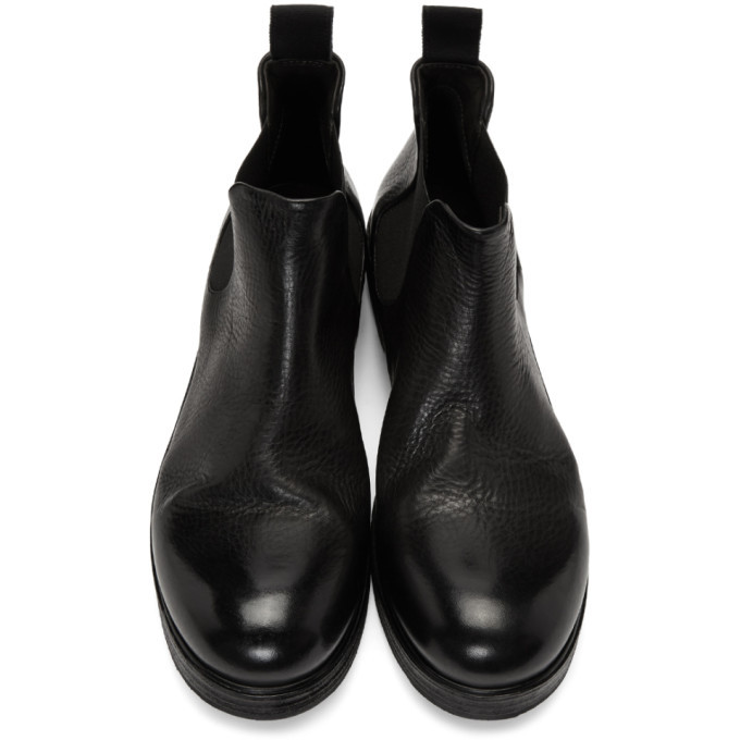 Marsell Black Zucca Zeppa Beatles Chelsea Boots Marsèll
