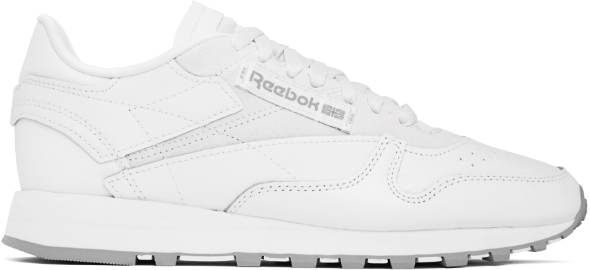 Reebok Classics White Classic Leather Sneakers Reebok Classics