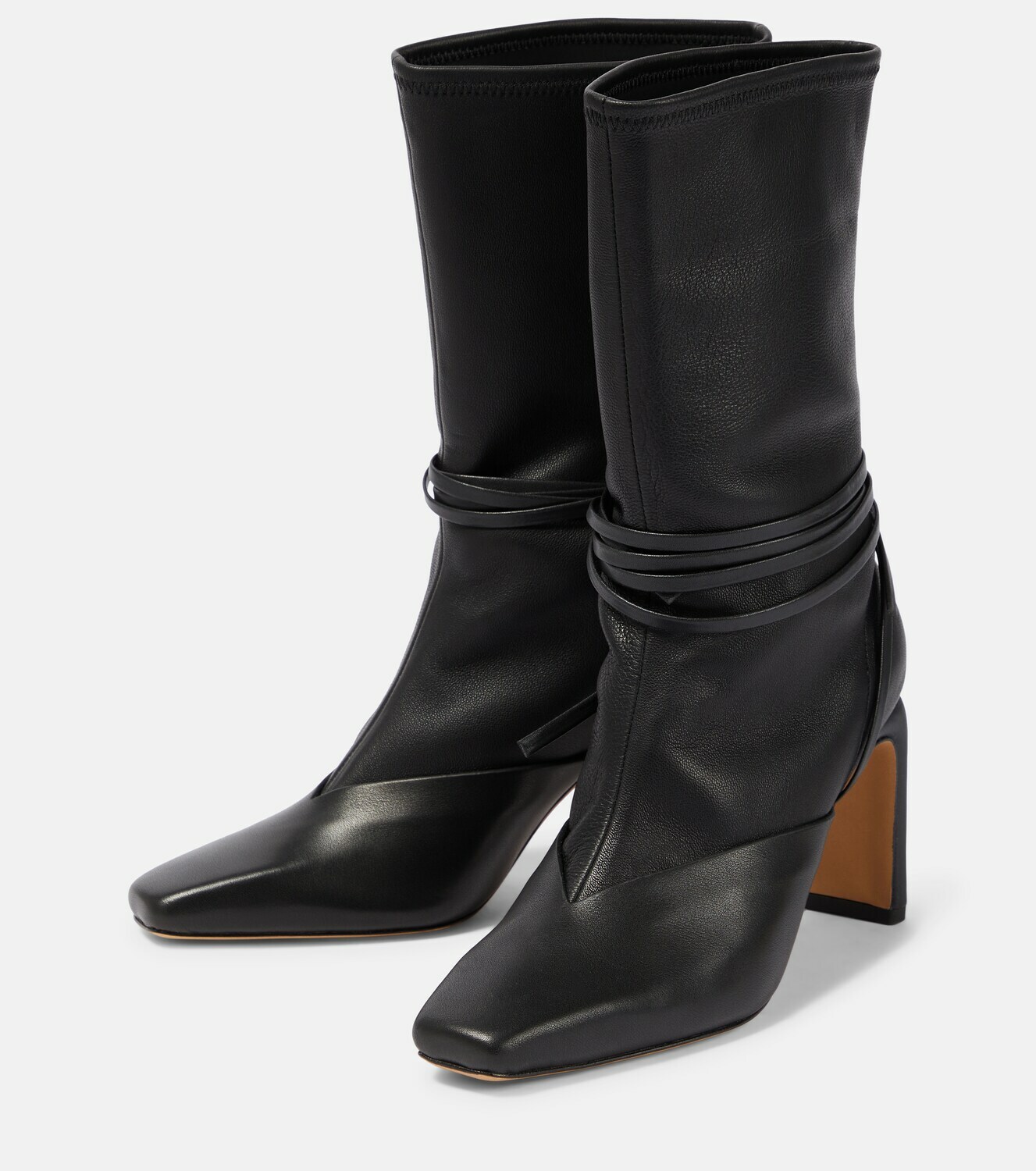 Simkhai - Tanner leather ankle boots Simkhai